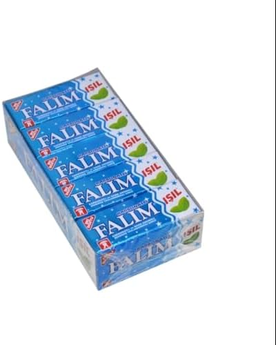 Falim Isil Carbonated Mint Flavored Sugar Free Chewing Gum ( 20 pack x ...