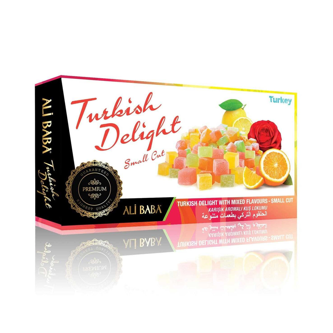 Best Turkish Delight By ALI BABA with Small Cut - Mixed Flavours 350g ...